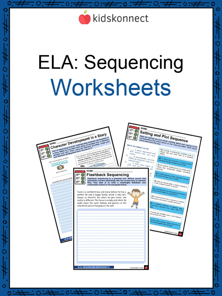 ELA_-Sequencing-Worksheets-Sample | PDF | Reading Comprehension | Plot (Narrative)