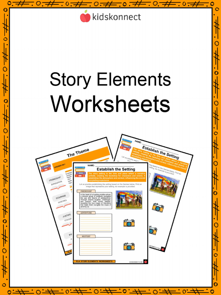 Story Elements Worksheets Sample | PDF | Narrative | Narration
