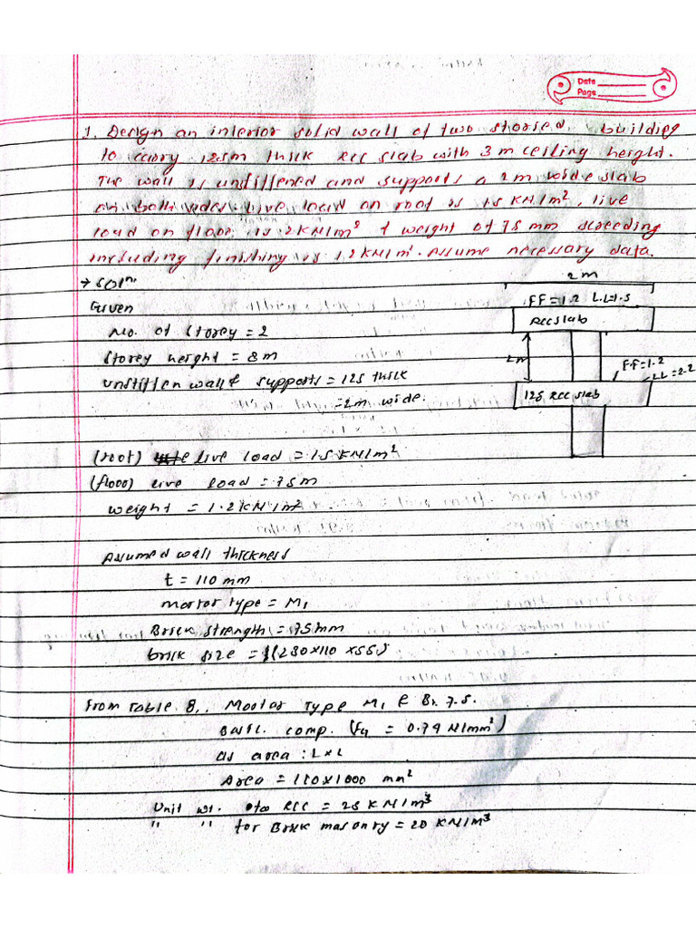 Chapter 8 - Axial Wall | PDF
