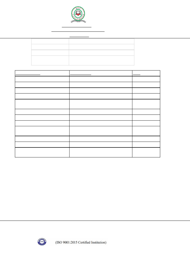 Student Online Clearance Report Form | PDF