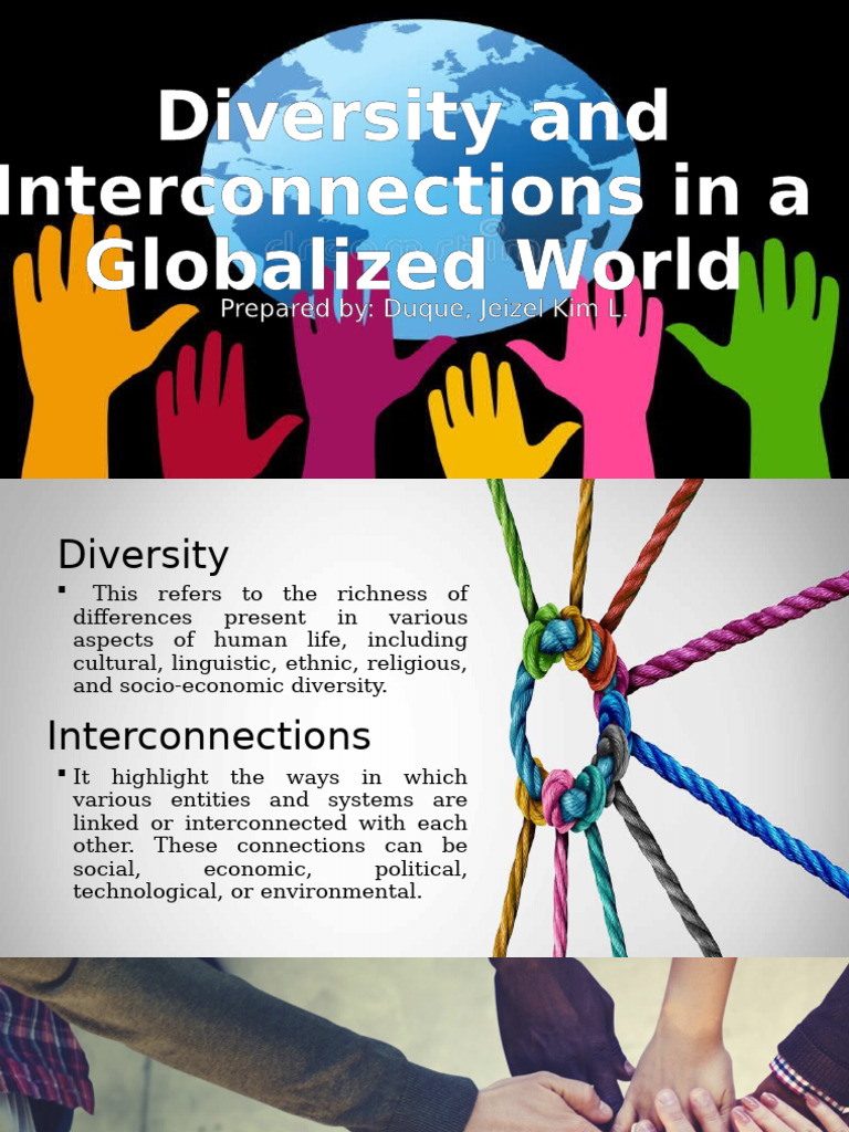 Diversity and Interconnections in Globalization | PDF | Biodiversity ...