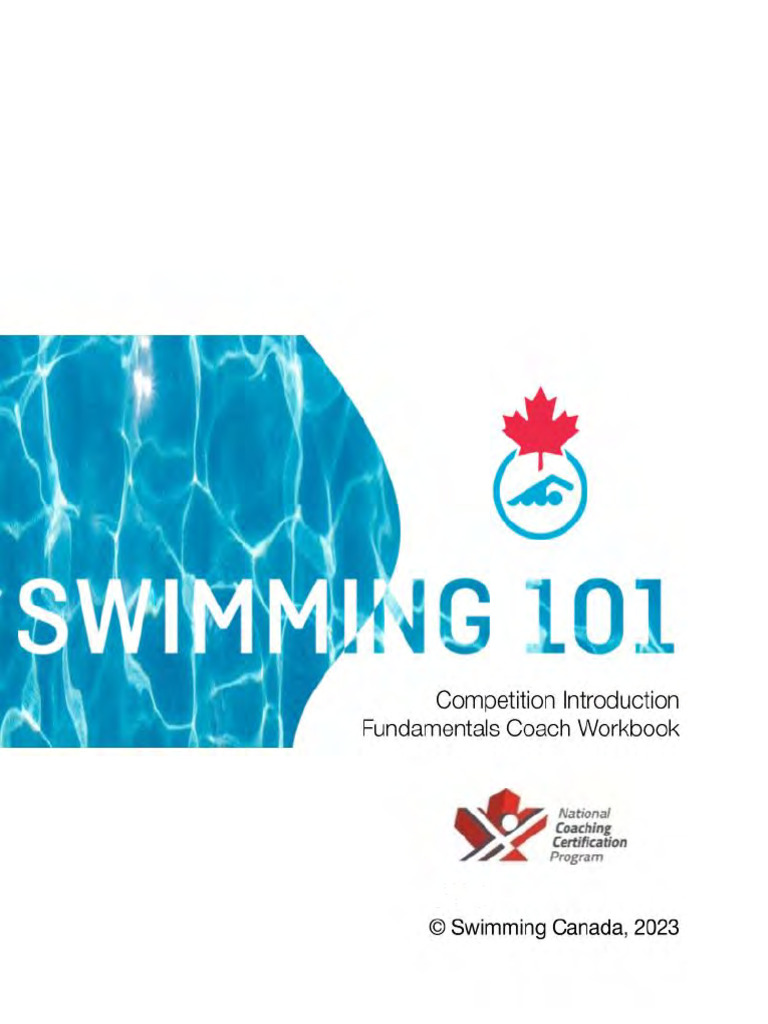 NCCP Swimming 101 Course Overview | PDF | Swimming | Swimming (Sport)