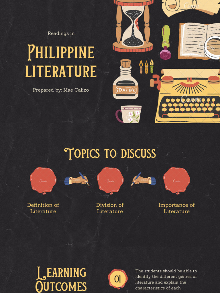 Introduction To Philippine Literature | PDF | Poetry | Narrative