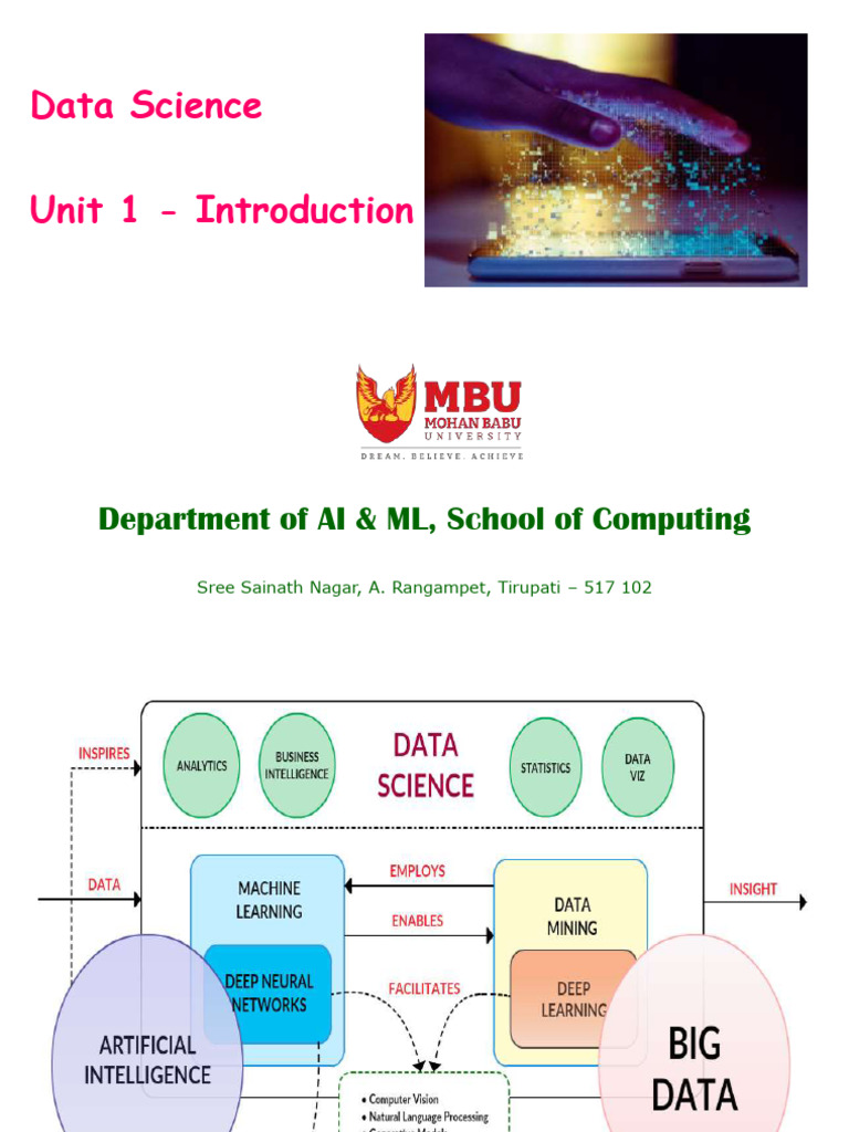 Unit 1 | PDF | Data Science | Json
