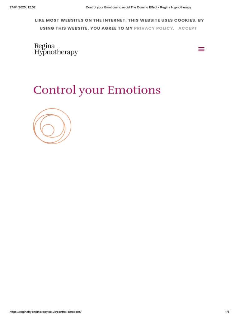 Domino Effect of Negative Emotions | PDF | Emotions | Professional Skills