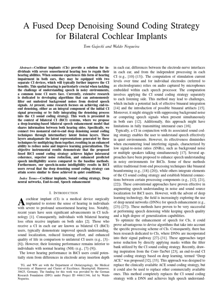 A_Fused_Deep_Denoising_Sound_Coding_Strategy_for_Bilateral_Cochlear ... A_Fused_Deep_Denoising_Sound_Coding_Strategy_for_Bilateral_Cochlear ...