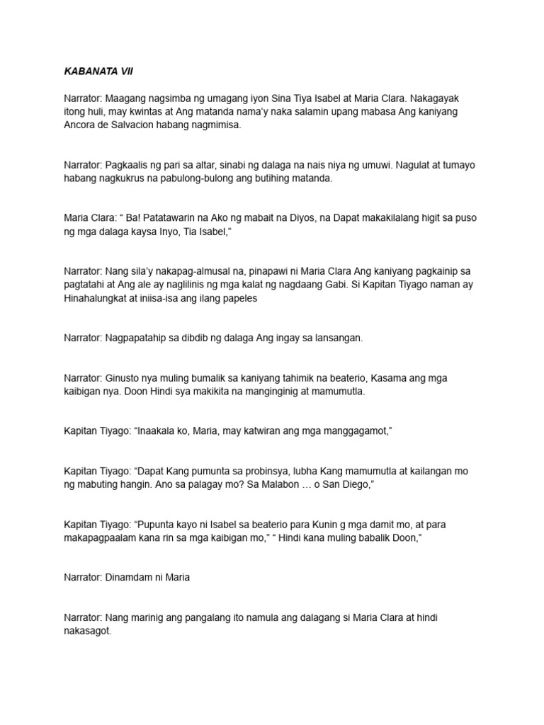 Kabanata-7 | PDF