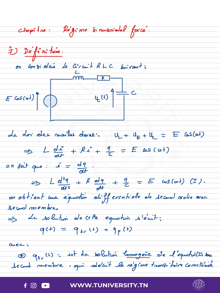 Ch24. Regime Sinusoidale Force 2 | PDF