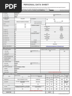 Pds Sample Fill Up | PDF | Government