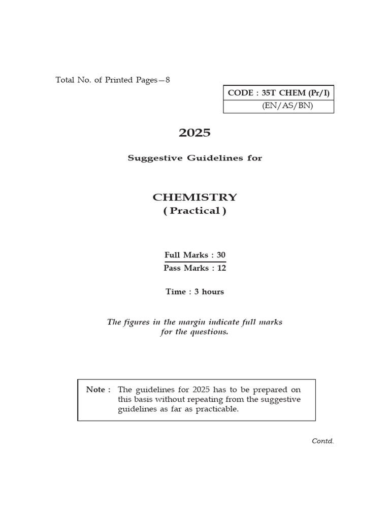chemistry practical questions | PDF | Chemistry | Atoms