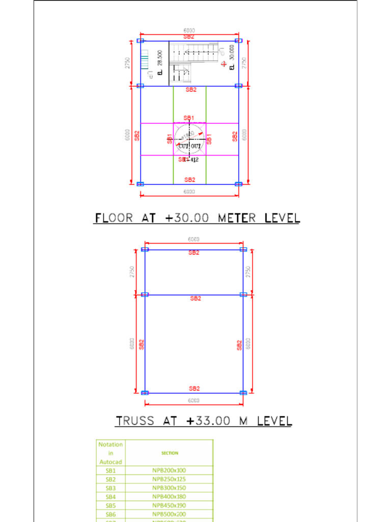 30m Beam-Plan | PDF