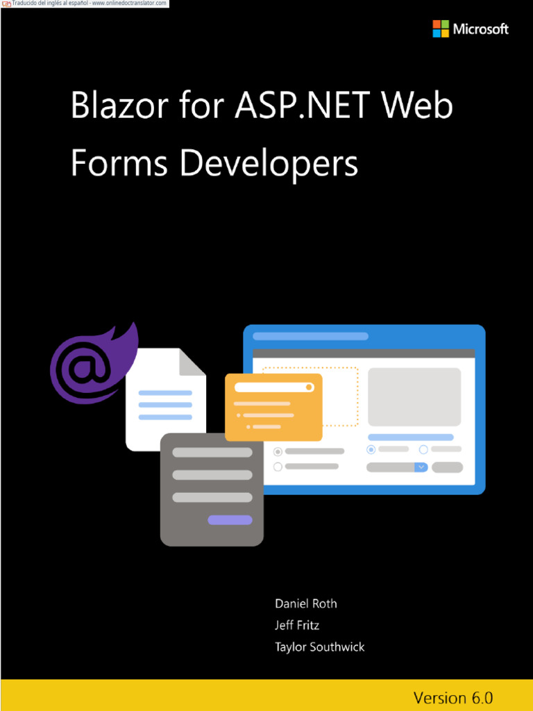 Libro Blazor Forms Pdf Net Framework Script Java