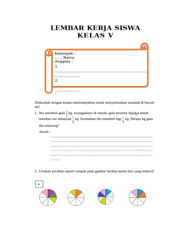 LKS Kelas 5C | PDF