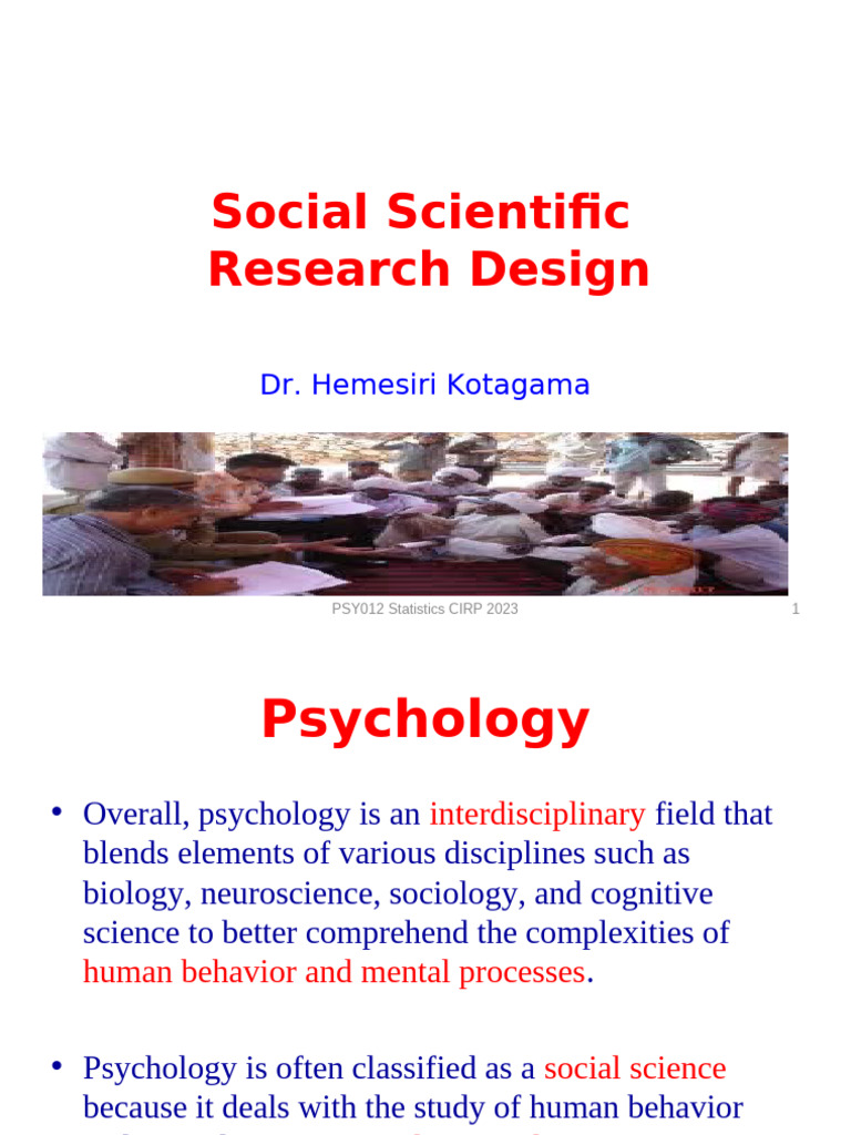 Social Science Research Design | PDF | Sampling (Statistics) | Sample ...