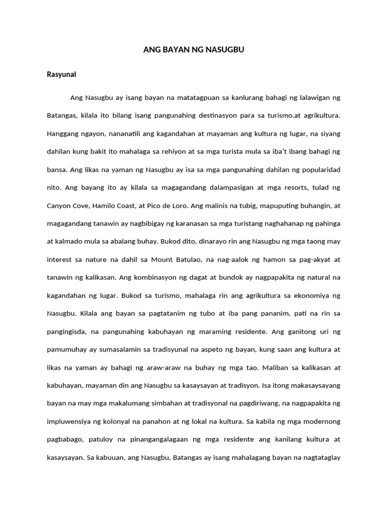 GROUP 2- NASUGBU | PDF