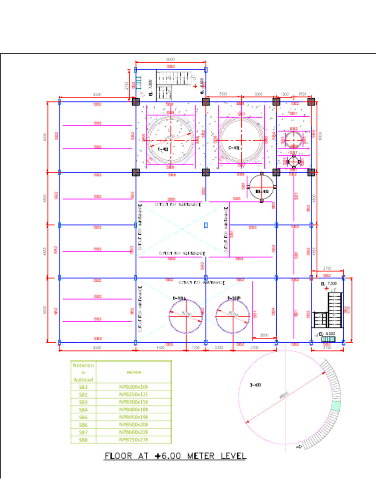 6m Beam-Plan R1 | PDF