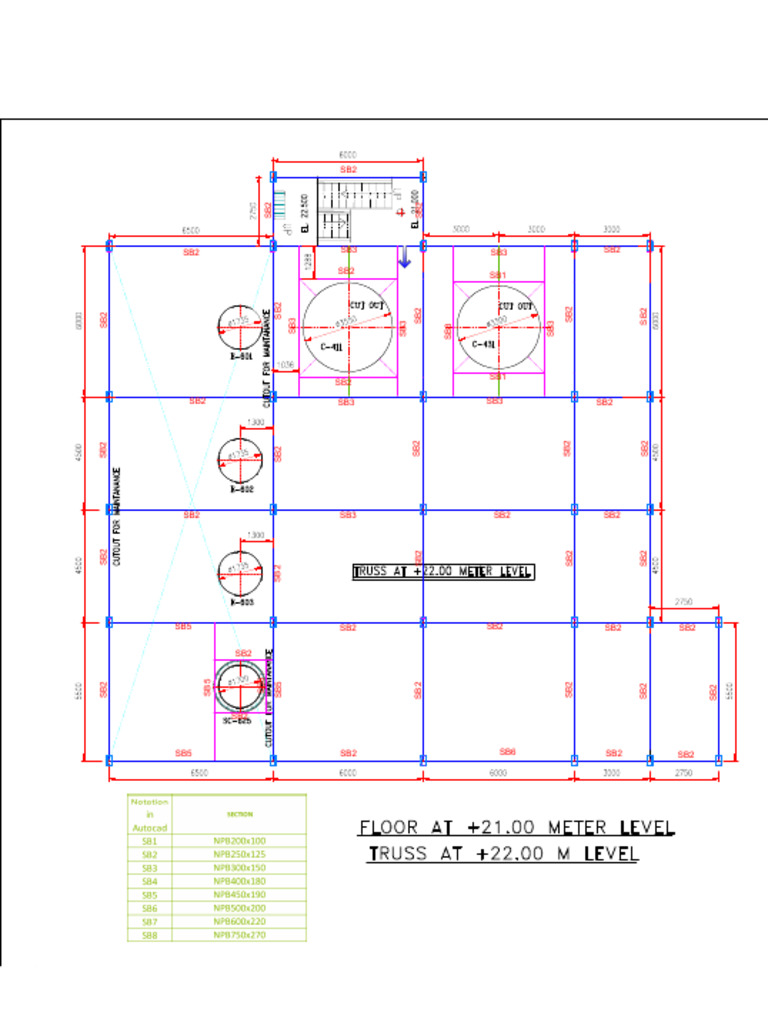 21m Beam Plan | PDF