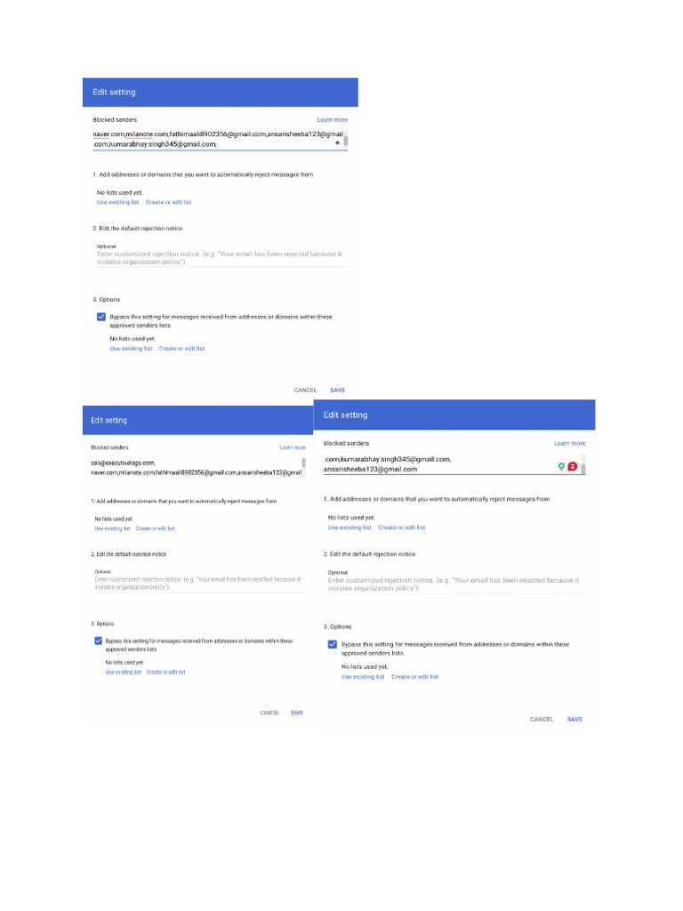 Email DLP Rule | PDF