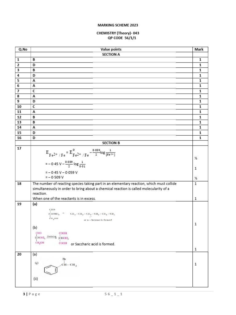 Microsoft Word - 56 - 1 - 1 - F-3-8 | PDF | Chemical Reactions | Chemistry