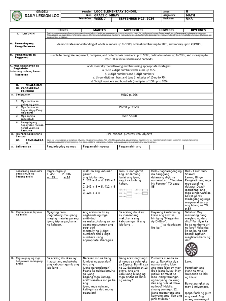 Q1-MATH-WEEK-7 | PDF