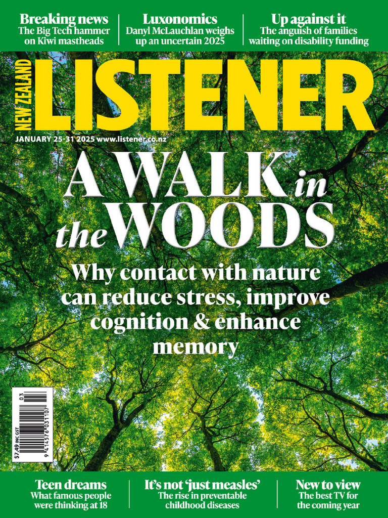 New Zealand Listener 01-25-2025 | PDF | Recession | Bus