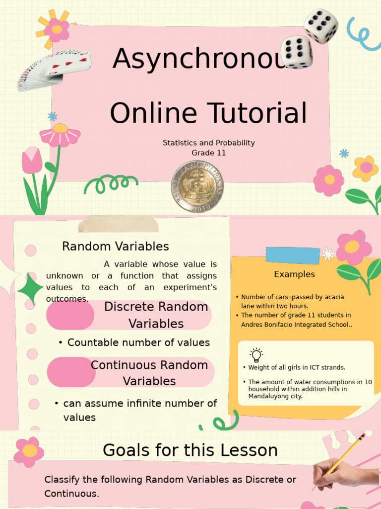 Asynchronous Lesson 2 | PDF | Probability Distribution | Scientific Method