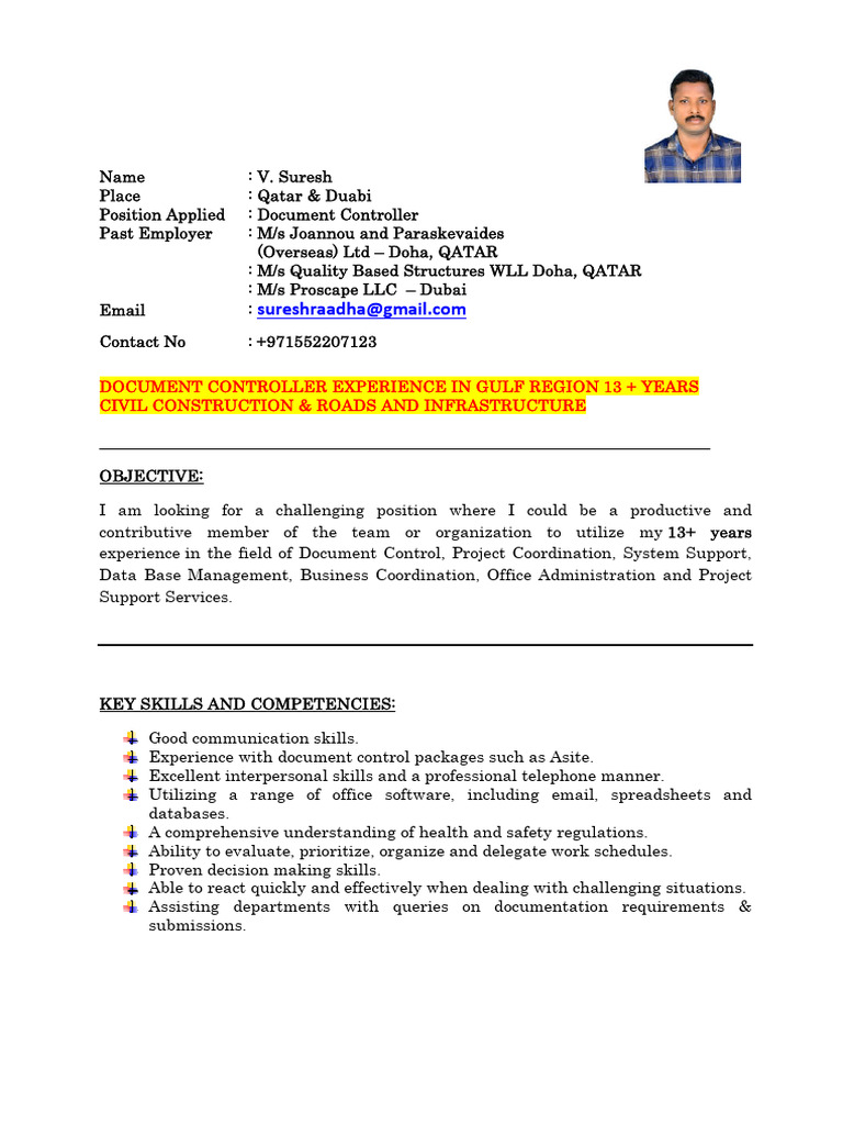 My_Resume | PDF | Databases | Qatar