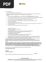 Tcs Digital Offer Letter | PDF