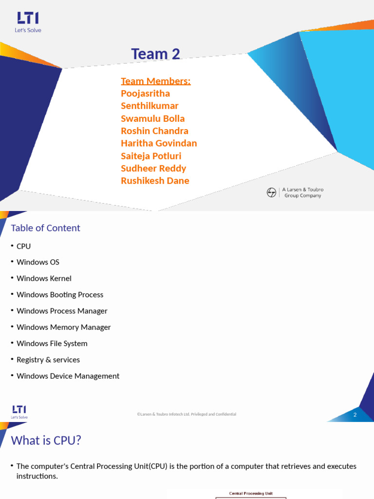 Overview of Windows OS and Architecture | PDF | Operating System ...