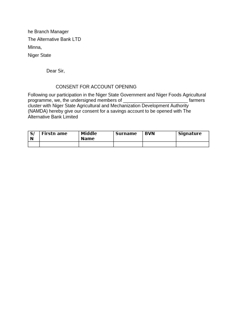 Farmers Consent | PDF