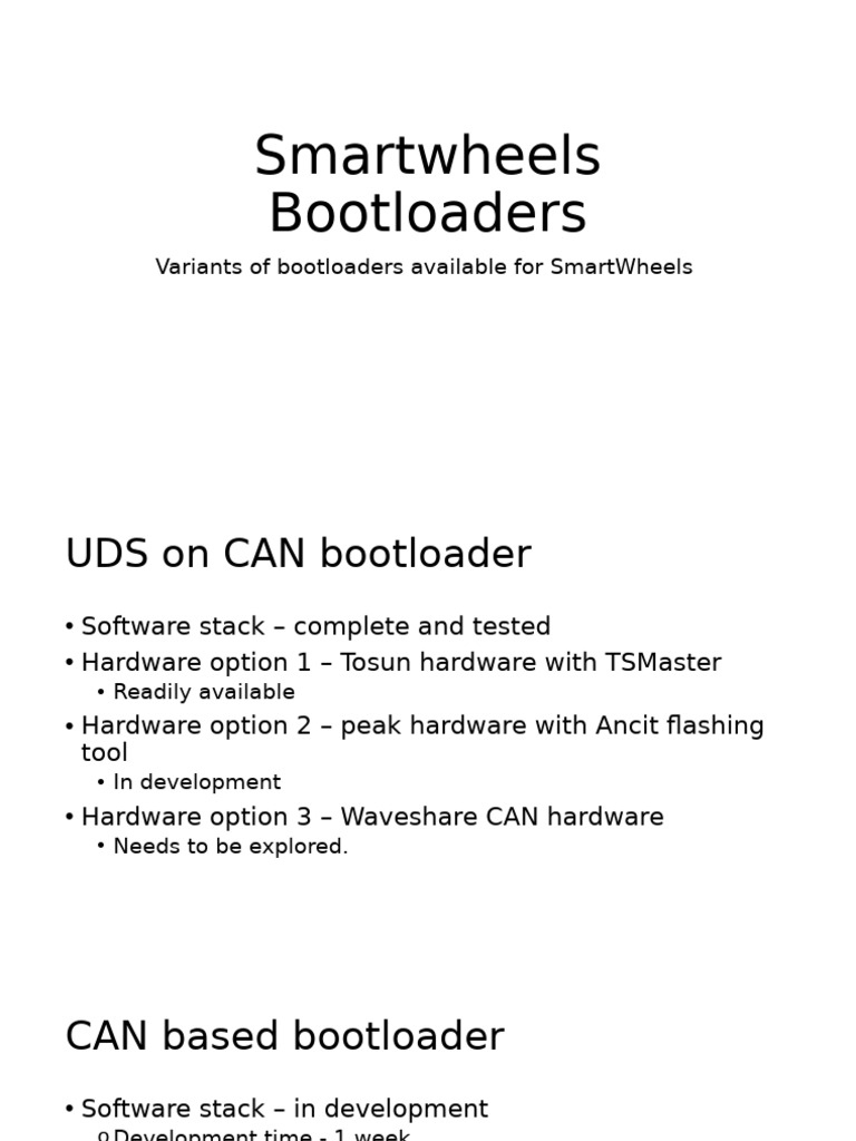 Bootloader Variants | PDF