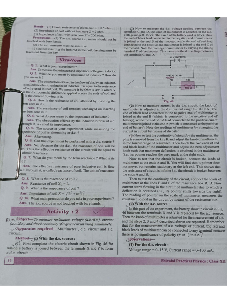 Physics Activity | PDF
