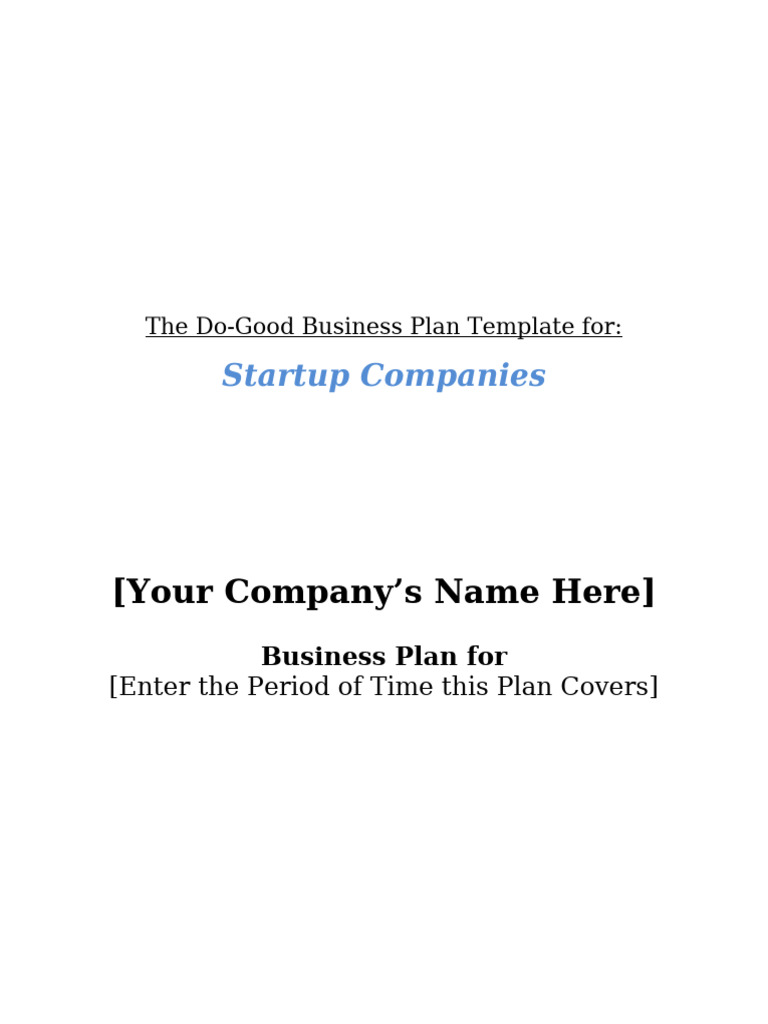 Business Plan Template For IT Entship Students 1 | PDF | Expense | Swot ...