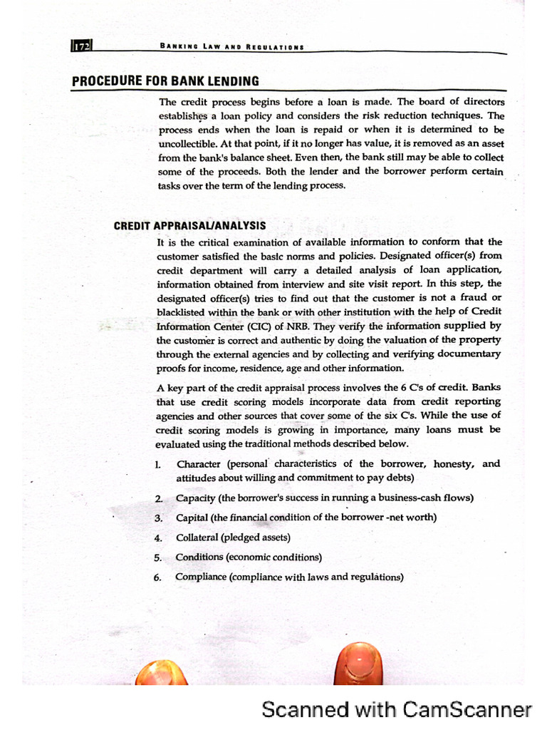 Bank Lending and Securities Chap8 | PDF