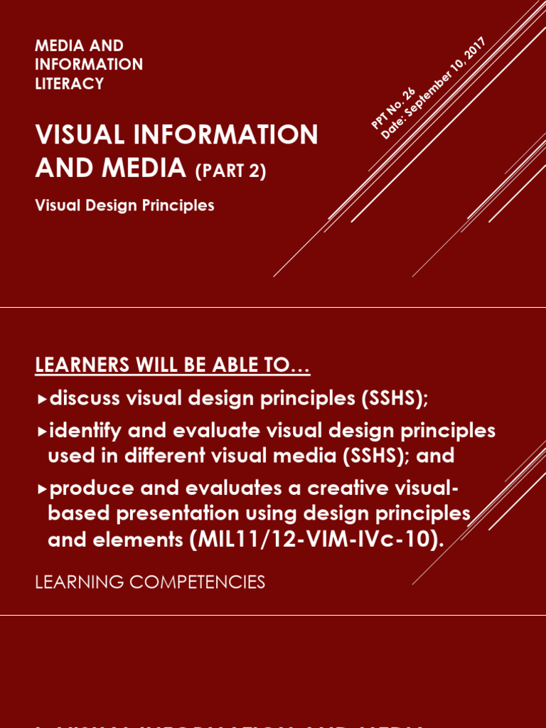 Visual Information and Media (Part 2) | PDF | Learning | Cognition