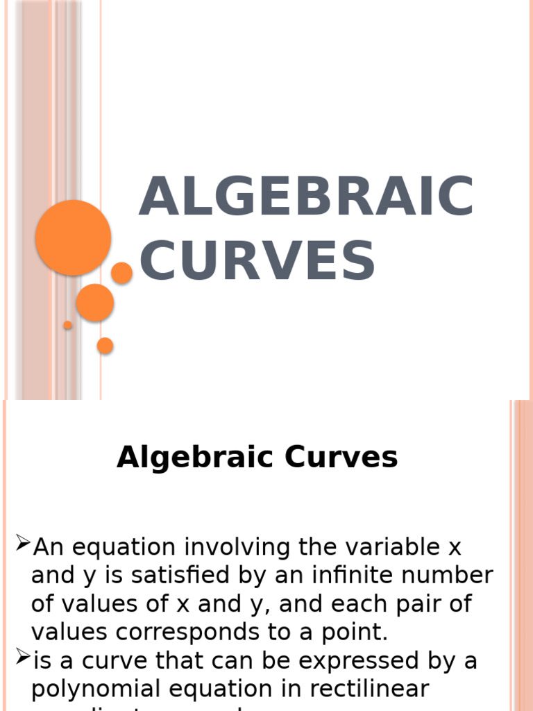 Analytic Geometry - Algebraic Curves | PDF | Asymptote | Cartesian ...