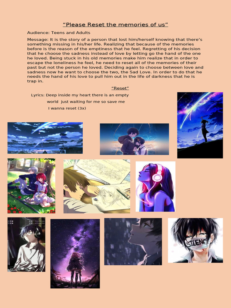 Resetting Memories of Lost Love | PDF