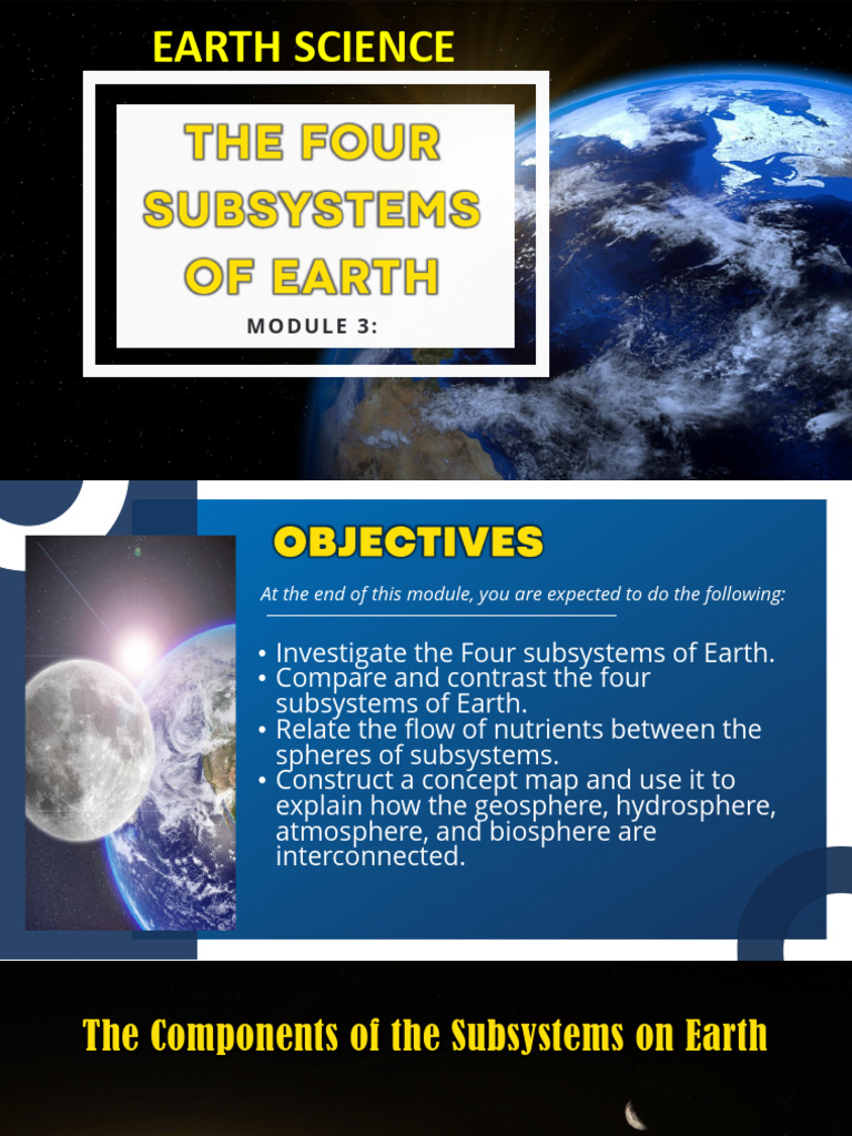 Earth Spheres Concept Map Guide | PDF | Atmosphere | Atmosphere Of Earth