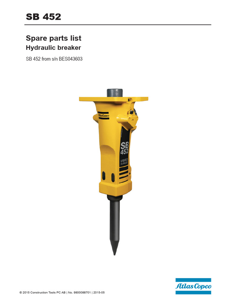 SB 452 | PDF | Screw | Valve