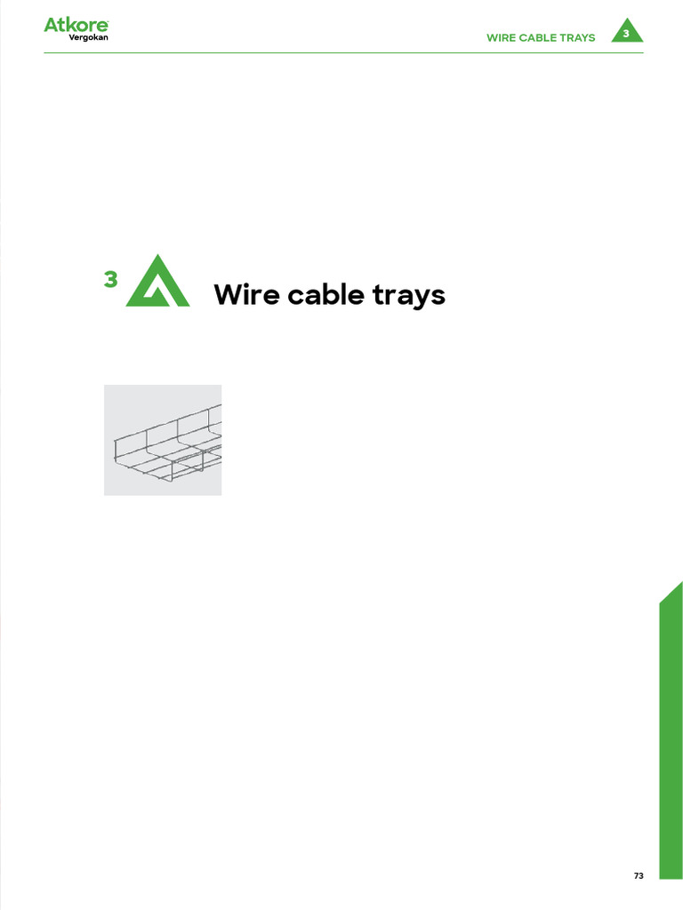 Catalogue - EN - H3 - Wire Cable Trays - 2022 | PDF | Metals
