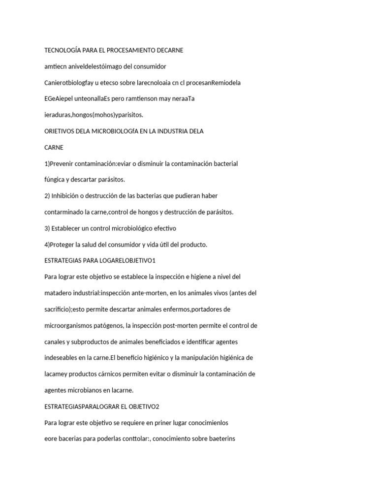 me debes un toston | PDF | Las bacterias | Carne