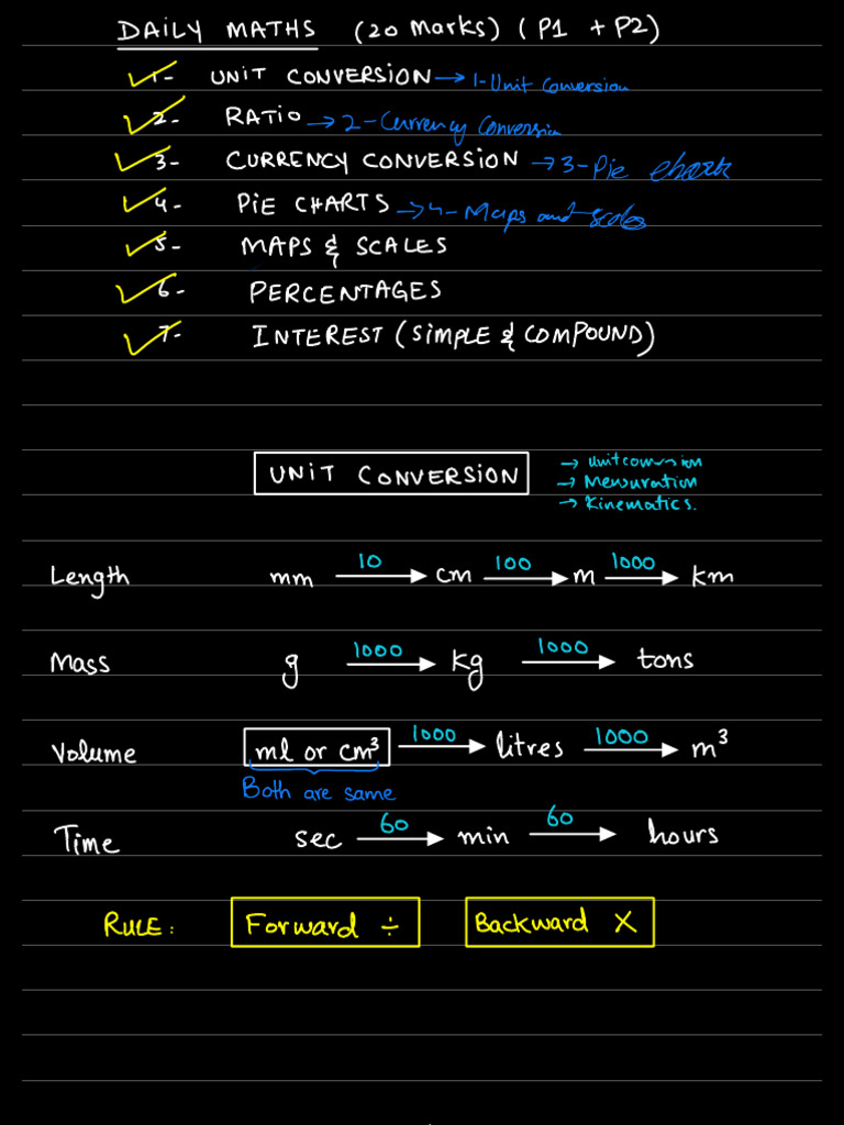 Unit Conversion | PDF