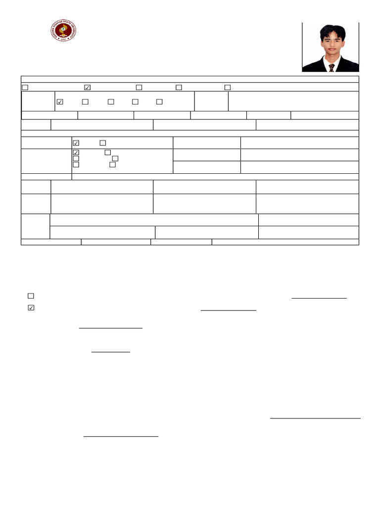 Free Education Form For 2024-31425 SEM 2 SY 2024-2025 | PDF