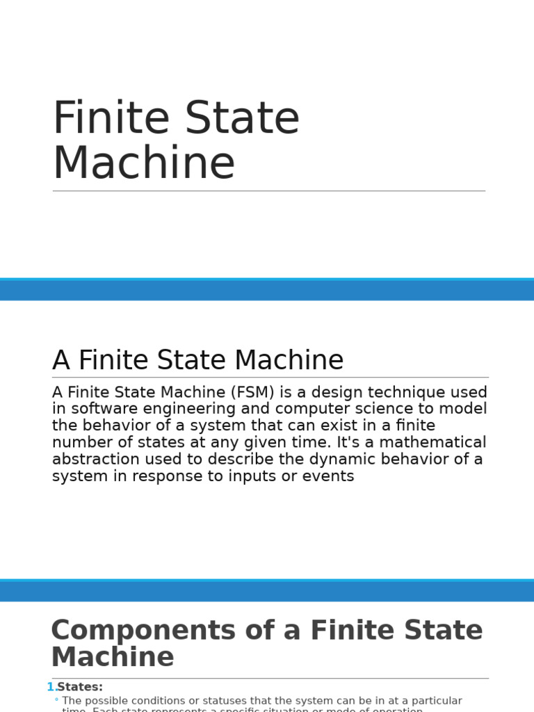Lecture6 Software Design FSM | PDF | System | Computer Engineering