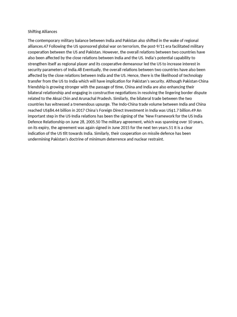 Shifting Alliances | PDF