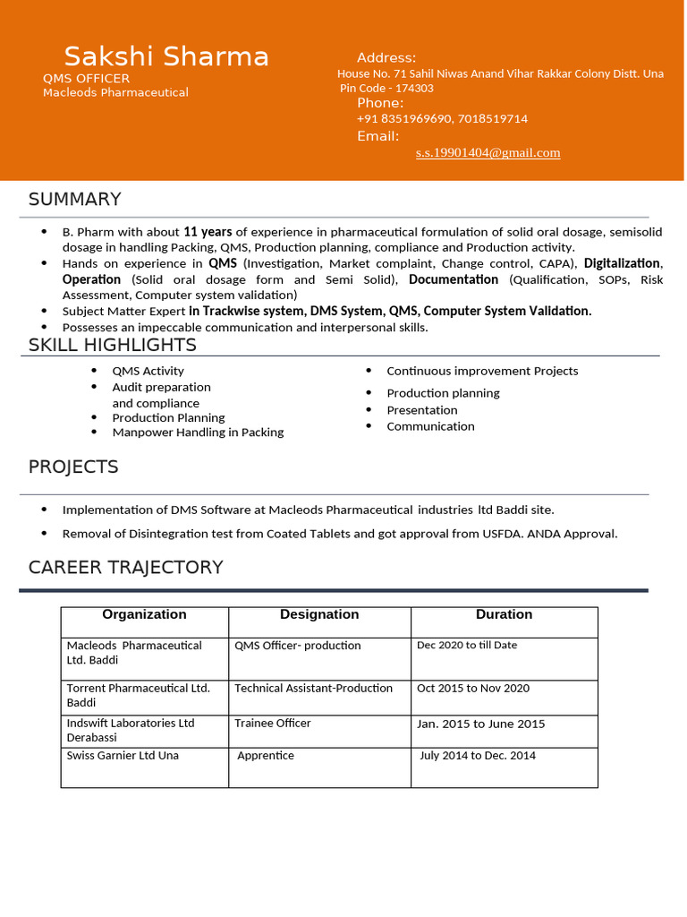 Sakshi Sharma UPDATED | PDF