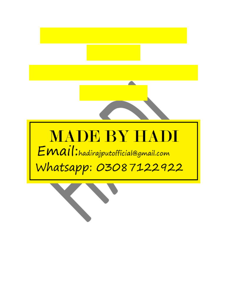 Mgt211 Final Term File 2 Solved by Team Hadi | PDF Mgt211 Final Term File 2 Solved by Team Hadi | PDF