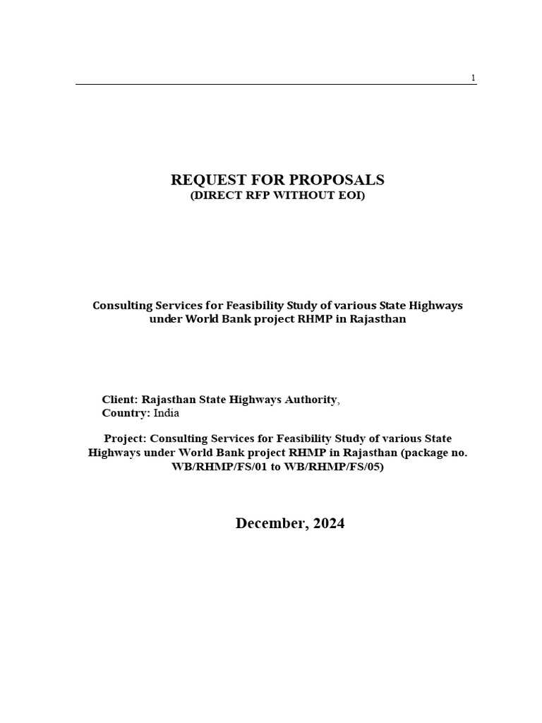 RFPC DFFG Vgee | PDF | Request For Proposal | Audit