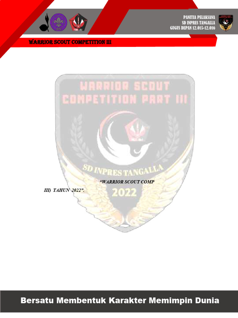 Petunjuk Teknis WSC Iii 2022 - 1 | PDF