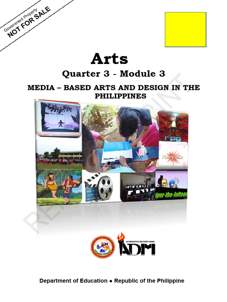 Arts10 q3 Mod3 Mediabasedartsanddesigninthephils v5 | PDF | Books | Textiles